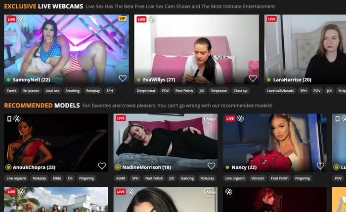 Livesex Offers A One Of A Kind Cam Experience