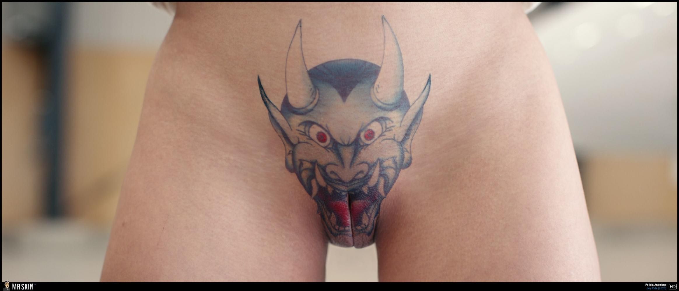 Joy Ride Nude Scene The Devil Vagina Tattoo That Stole The Show